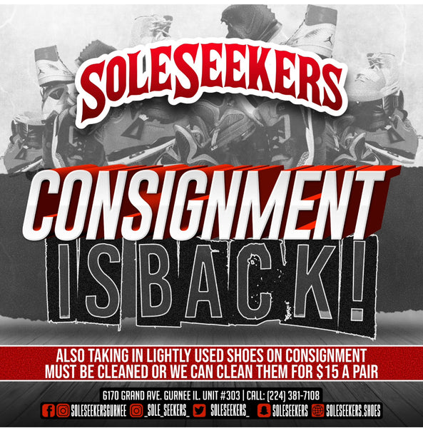 Consignment is Back!! – SoleSeekers